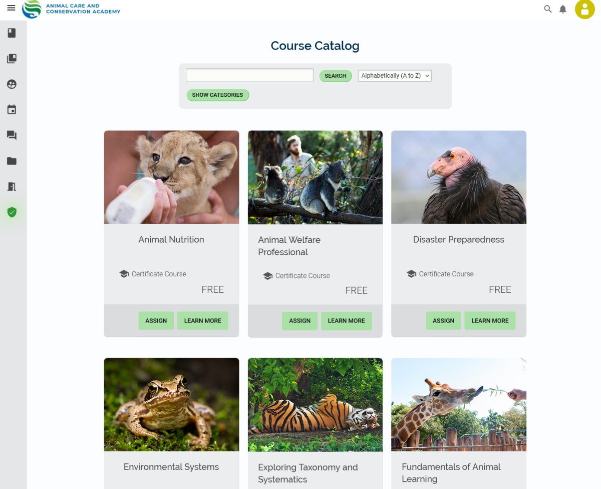 Animal Care and Conservation Academy